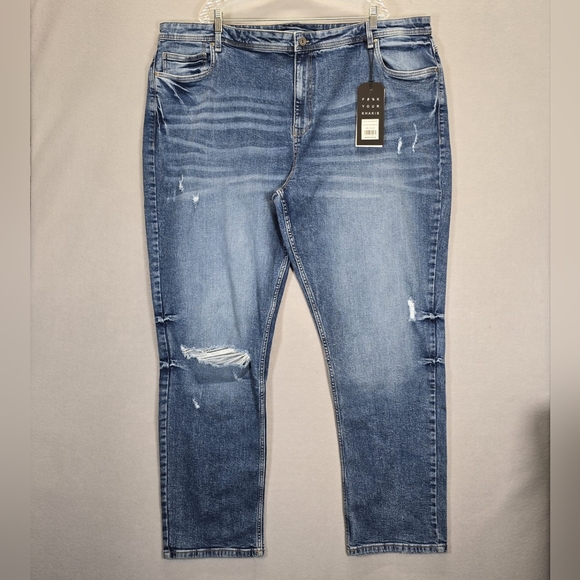NYC | Jeans | Nyc The Perfect Jean Mens Athletic Fit Stream Med Blue ...
